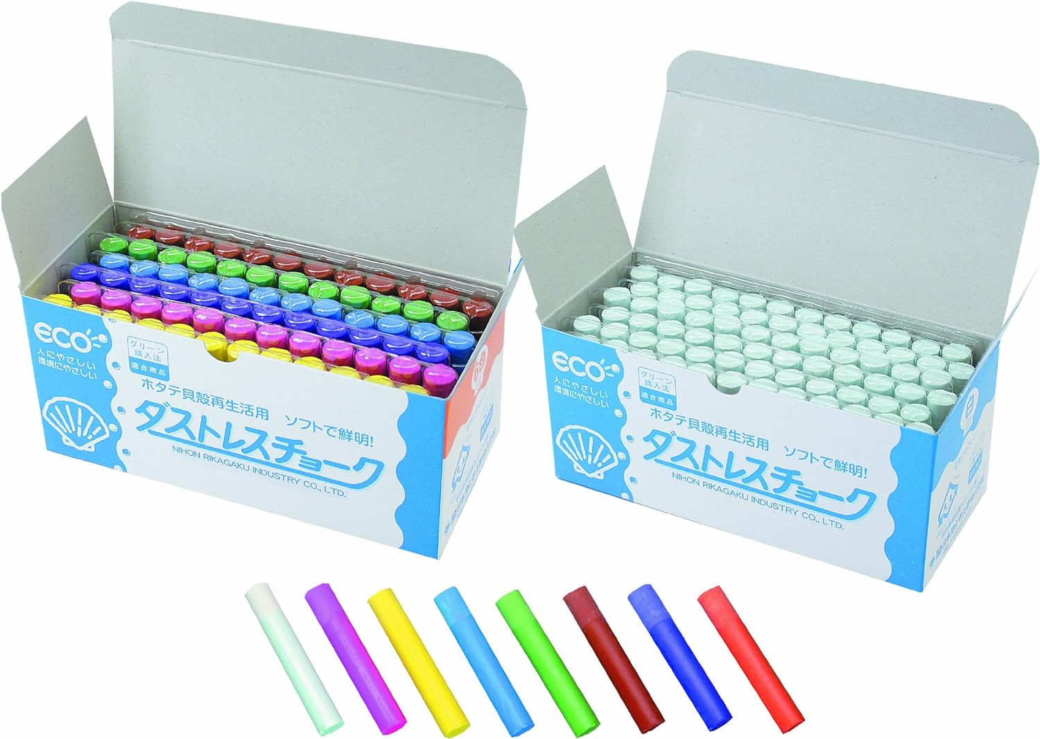 Nippon Rikagaku Dustless Chalk – Japan Stationery Store